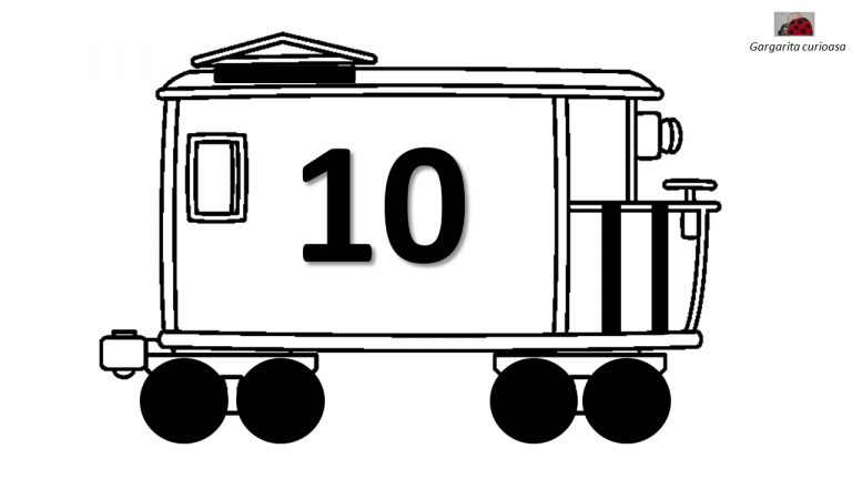 Trenuletul numerelor – Gargarita curioasa